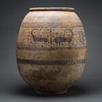What do the motifs on Harappan pottery tell us?